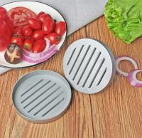 China Non-Stick Hamburger Press Patty Maker 11.6cm Aluminum Burger Mold for Homemade Patties for sale