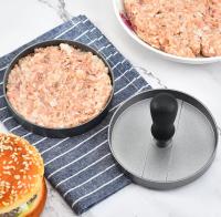 China Non-Stick Hamburger Press Patty Maker 11.6cm Aluminum Burger Mold for Homemade Patties for sale