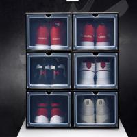 China Plastic Household Storage Container Magnetic Shoe Box for sale