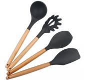 China Household Silicone Spatula Spoon Set for sale