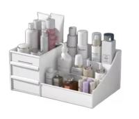 China Plastic Desktop Makeup Organizer Multilayer Box For Cosmetic Storage for sale