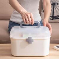 China Portable Household Storage Container Plastic First Aid Box Organizer for sale