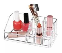 China Makeup Cosmetics Acrylic Organizer Box Lipstick Storage for sale