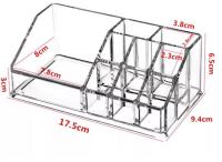 China Makeup Cosmetics Acrylic Organizer Box Lipstick Storage for sale