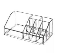 China Makeup Cosmetics Acrylic Organizer Box Lipstick Storage for sale