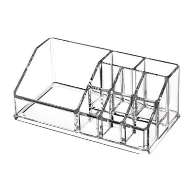 China Makeup Cosmetics Acrylic Organizer Box Lipstick Storage for sale