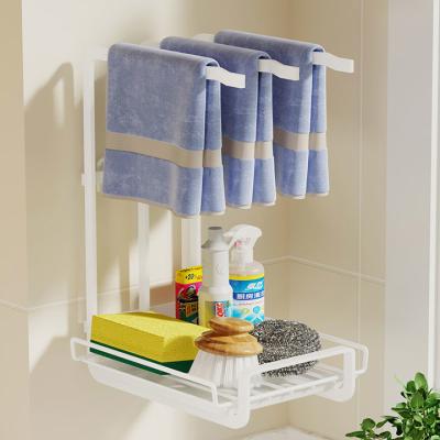 China Multifunctional Metal Free Punching Kitchen Storage Rack Bulk Kitchen Supplies for sale