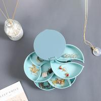 China Rotated Plastic Jewelry Organizer Storage Box for Stud Earring for sale