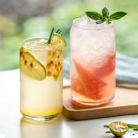 China 500ml Transparent Can Shaped Glass Drinking Cup for Beer Beverage Juice for sale
