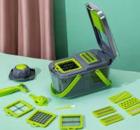 China Kitchen Tools Vegetable Fruit Chopper Slicer Manual Vegetable Grater Cutter Set for sale