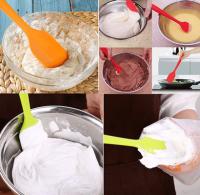 China 11inch Silicone Spatula Heat Resistant 500F Non-Stick Flexible Baking Mixing Tool with Stainless Steel Core for sale