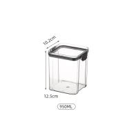 China Kitchen Bulk Sealed Food Spice Household Storage Container PET Plastic ODM for sale