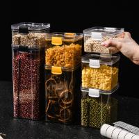 China Kitchen Bulk Sealed Food Spice Household Storage Container PET Plastic ODM for sale