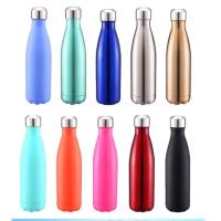 China 500ml 304 Stainless Steel Vacuum Insulated Sports Water Bottle Custom Logo for sale