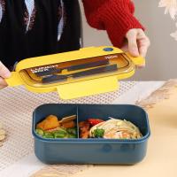 China Rectangle PP Bento Box 1L 2L 3L Airtight Lunch Box Microwave Safe BPA Free Food Storage for sale
