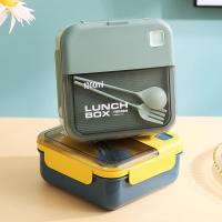 China Rectangle PP Bento Box 1L 2L 3L Airtight Lunch Box Microwave Safe BPA Free Food Storage for sale