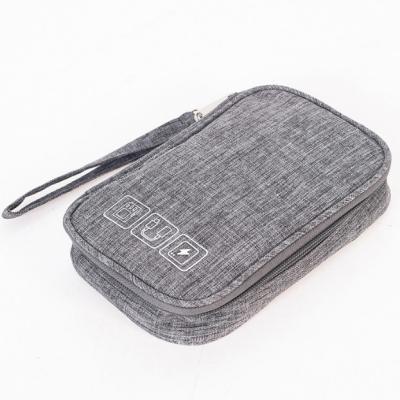 China Small Travel Nylon Household Storage Container Cable Organiser Bag for sale