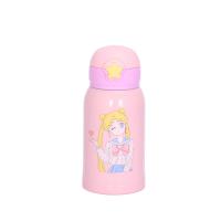China 600ML Double Wall Stainless Steel Vacuum Childrens Flask Bottle with Bag for sale