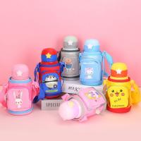 China 600ML Double Wall Stainless Steel Vacuum Childrens Flask Bottle with Bag for sale