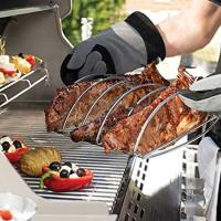 China Barbecue BBQ Tools And Accessories Steak Rib Rack Holder for sale
