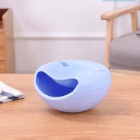 China Food Grade Plastic Pistachio Nut Bowl with Shell Holder 20x11 cm Snack Storage Container for sale