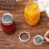 China Split Type Bulk Canning Jar Lids Regular Wide Mouth For Mason Jar for sale