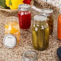 China Split Type Bulk Canning Jar Lids Regular Wide Mouth For Mason Jar for sale