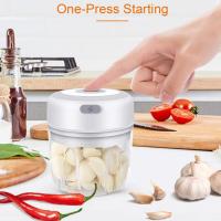 China Mini Electric Chopper 250ML USB Rechargeable Portable Food Chopper 30W for sale