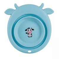 China Collapsible Travel Wash Basin for Baby Foldable Portable Camp Basin 4cm Height 4200ml Capacity for sale