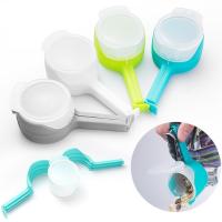 China Zwish Plastic Pour Food Storage Bag Clip 2 Inch Nozzle 5.5x2.3x1.7 Inches for Sealing for sale