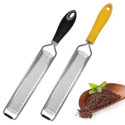 China Stainless Steel Cheese Vegetable Grater 36.5cm Kitchen Slicer Shredder for sale