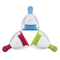 China Plastic Mini Hand Broom and Dustpan Set for Floor Sofa Desk Keyboard Car Cleaning 2 Piece for sale