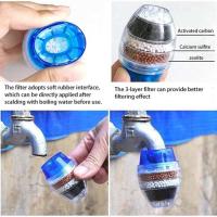 China Activated Carbon Kitchen Faucet Water Filter Tap Purifier 5 Layer Filtration 70g for sale