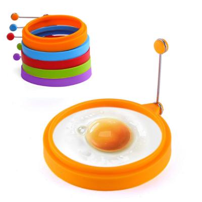 China Omelette Silicone Egg Ring Mold For Fried Pancake Egg Cooking for sale