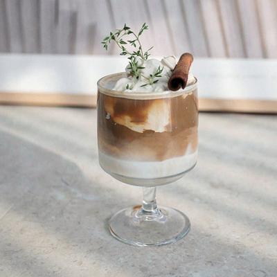 China Bulk Transparent Glass Cups 250ml for Beer Juice Ice Cream Dessert Kitchen Supplies for sale