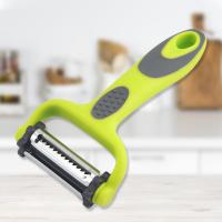 China 3 in 1 Rotatable Stainless Steel Peeler 14.5cm for Potato Vegetable Fruit for sale