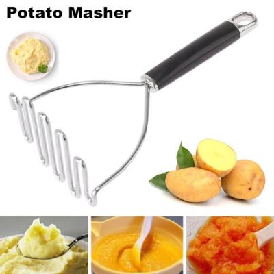 China Stainless Steel Potato Masher 26x11cm Kitchen Tool for Mashed Potatoes for sale