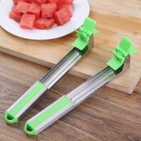 China Stainless Steel Watermelon Slicer Cutter 2CM Cube Corer Kitchen Tool for sale