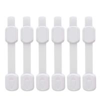 China Child Safety Cabinet Strap Locks 19.5cm Adhesive Multi-Use Baby Proofing Drawer Locks for sale