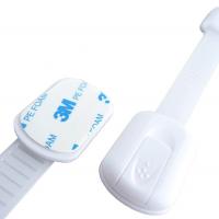 China Child Safety Cabinet Strap Locks 19.5cm Adhesive Multi-Use Baby Proofing Drawer Locks for sale