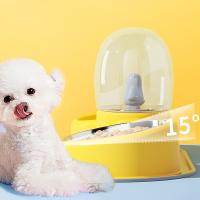 China Stainless Steel Automatic Pet Water Dispenser Feeder 2-in-1 Bowl for Dogs Cats 800ml for sale