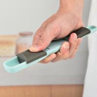 China Kitchen Plastic Adjustable Measuring Spoon Double End Measuring Spoon for sale