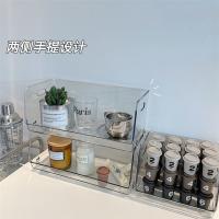China 18L Clear Acrylic Storage Bins Organizer for Cosmetic Jewelry Stationery for sale