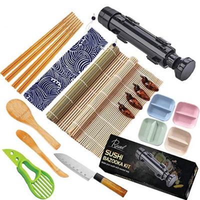 China Sushi Making Kit All in One Sushi Bazooka Maker DIY Sushi Roller Machine for sale