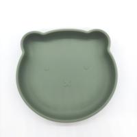 China Multi Color Cute Silicone Dinner Plates For Children Kitchen Supplies for sale