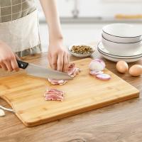 China Natural Bamboo Cutting Board for Kitchen Heavy Duty Chopping Board 4 Sizes for sale