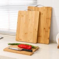 China Natural Bamboo Cutting Board for Kitchen Heavy Duty Chopping Board 4 Sizes for sale