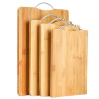 China Natural Bamboo Cutting Board for Kitchen Heavy Duty Chopping Board 4 Sizes for sale