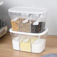 China Customized Kitchen Spice Storage Containers Acrylic Seasoning Box for sale