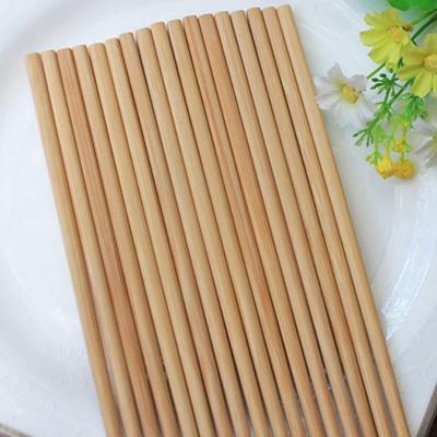China Reusable Natural Bamboo Chopsticks 25cm Bulk for Restaurant Cooking Eating for sale